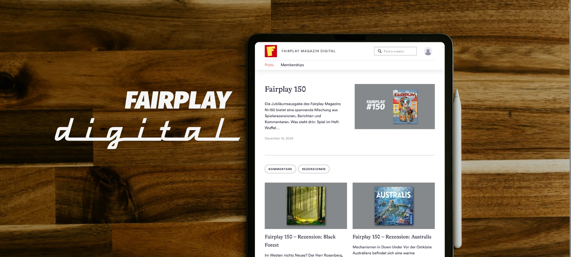 Fairplay Digital: Die digitale Ausgabe der Fairplay
